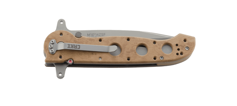 CRKT M16-14ZSF Desert Tan Folder – Tactical Products Canada